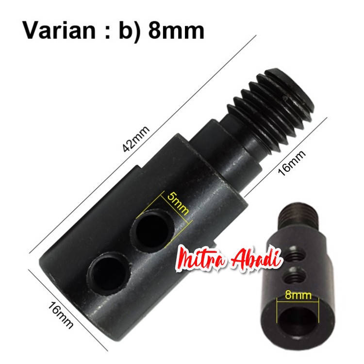 Jual Adapter Chuck Drill Bor GERINDA M10 Cutting Saw 4 inch Angle ...