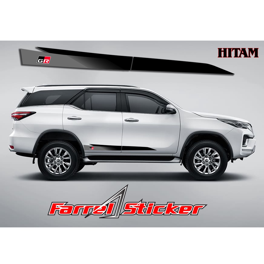 Jual Stiker FORTUNER sticker STRIPING GR SPORT | Shopee Indonesia