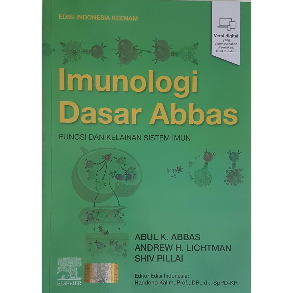 Jual Buku Immunologi Dasar Abbas Edisi 6 Abul K Abbas | Shopee Indonesia