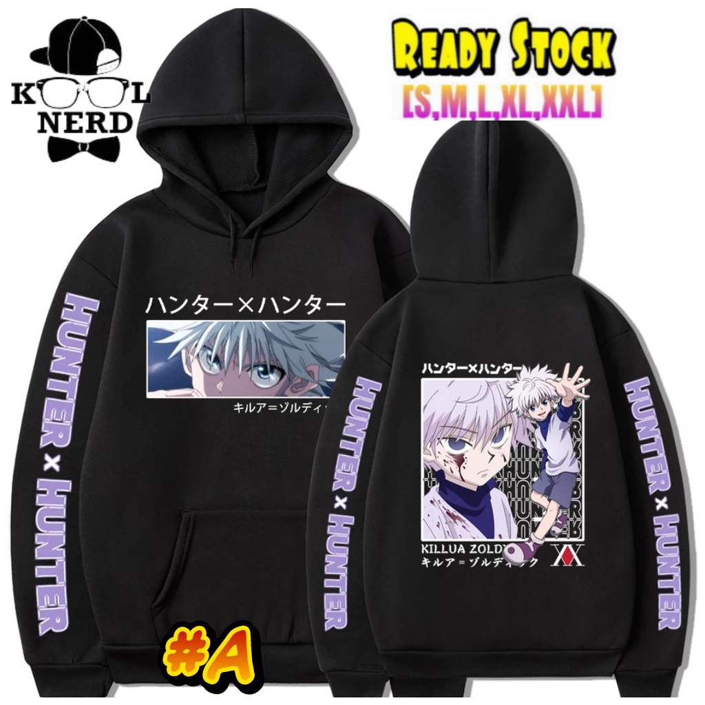 Jual KZ KILLUA ZOLDYCK CHARACTER ANIME MANGA JEPANG HOODIE COSPLAY HXH ...