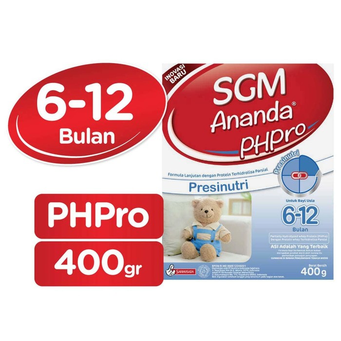 Jual terlaris SGM Ananda PHPro 6-12bln 400gr murah | Shopee Indonesia