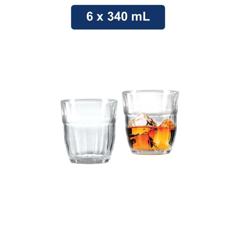 Jual Citinova Gelas Kaca / Glass Cup Verona 340 ml x 6 pcs | Shopee Indonesia