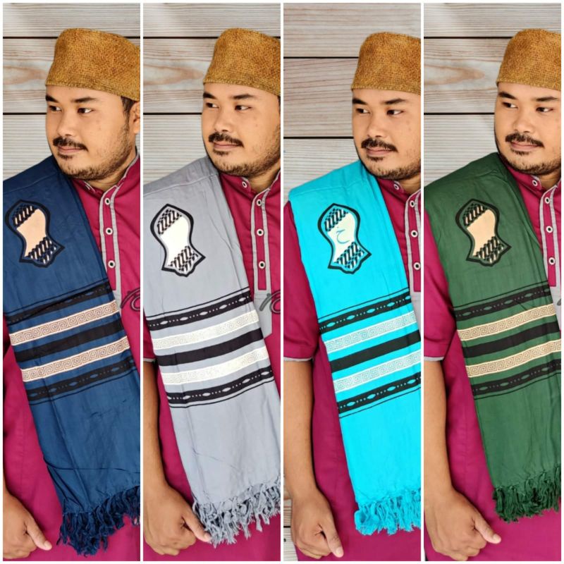 Jual Sorban rida solo motif trompa / Sorban Ar-rida Solo Motif Batik Trompa Sorban Rida / sorban ...