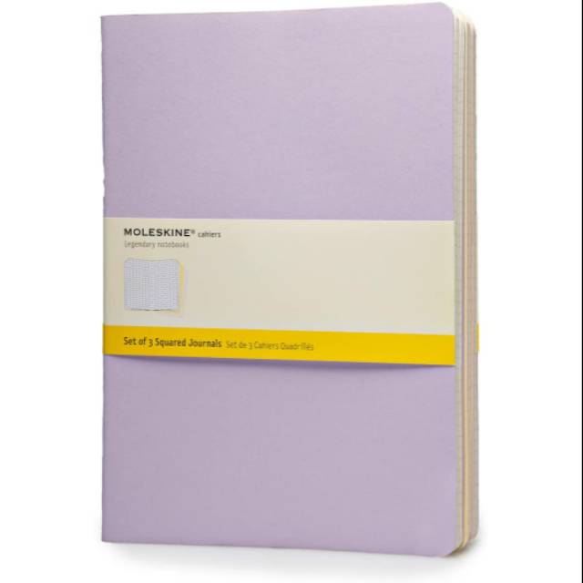 Jual Moleskine Cahiers Collection Squared Journals (isi 3pcs) | Shopee ...
