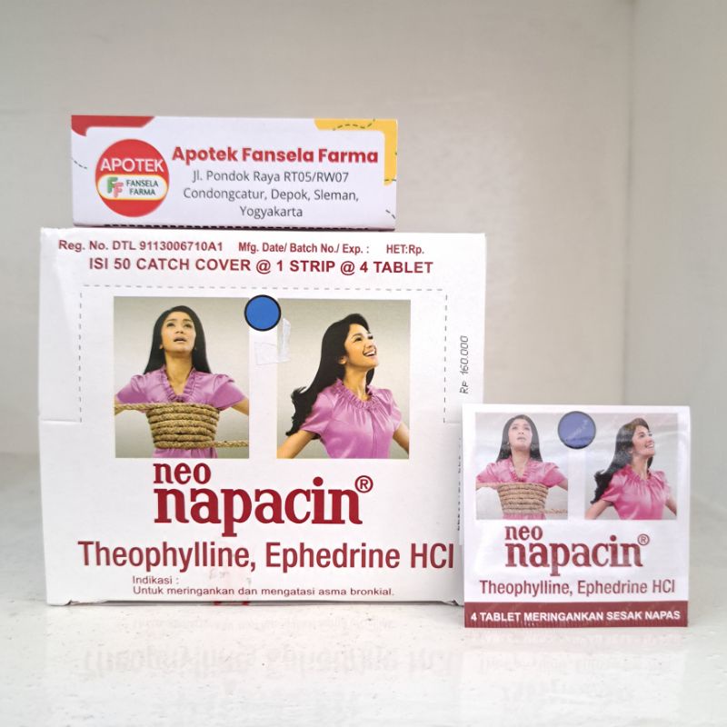 Jual Neo napacin Sesak Napas atau Asma Formula Baru Kemasan | Shopee ...