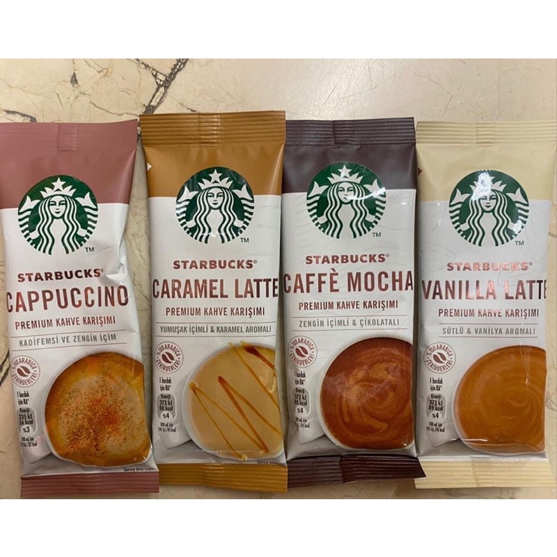 Jual Starbucks Sachet Premium Instant Coffee Turkey Kopi Turki Original ...