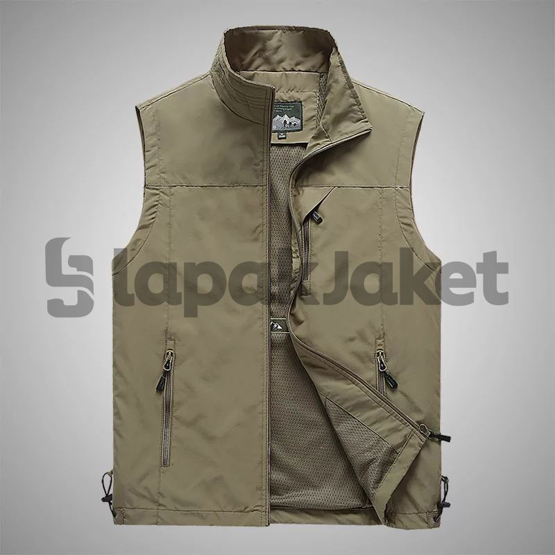 Jual rompi outdoor / rompi pria hiking / rompi lapangan / rompi ...