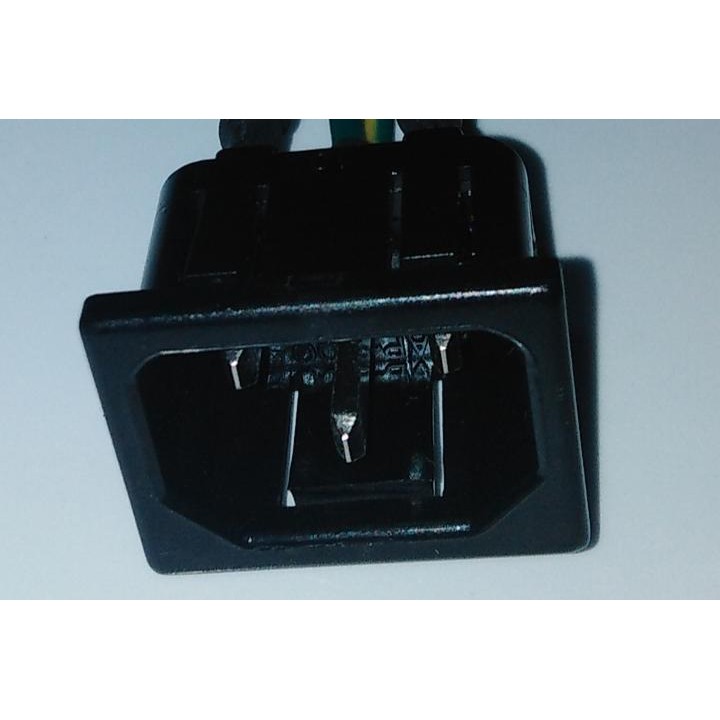 Jual Socket YAMATE MADE IN JAPAN AC 3 pin snap mounting model computer ...