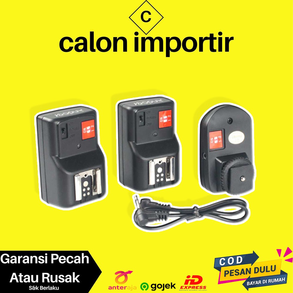 Jual Remot Remote Wireless Lampu Flash Kamera Studio Foto Trigger ...