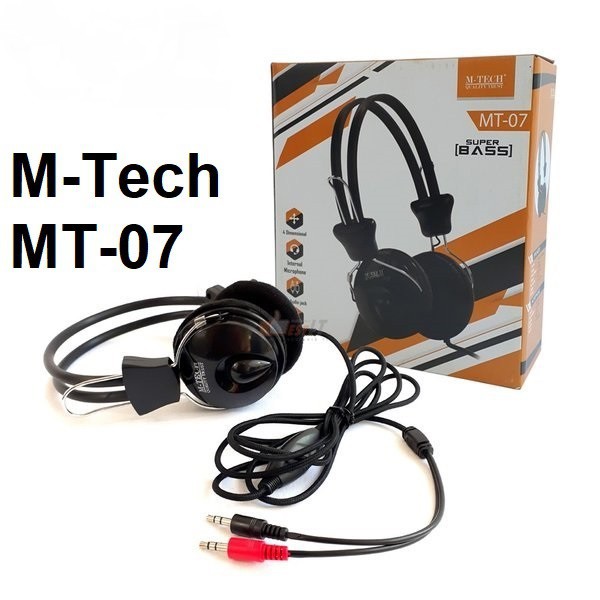 Jual Headset M-Tech MT-07 + Mic (Komputer|Laptop|HP) | Shopee Indonesia
