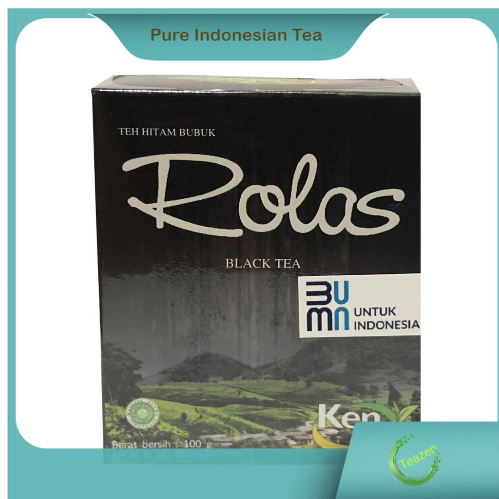 Jual Teh Seduh Ken Tea 100 gr - Rolas teh hitam | Shopee Indonesia
