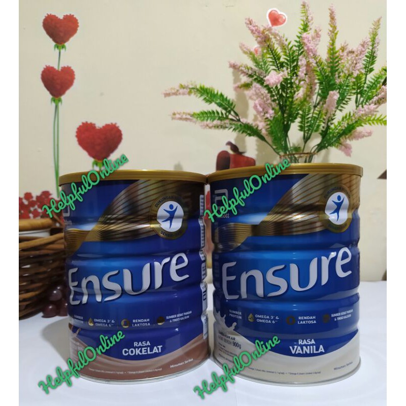 Jual ENSURE VANILA atau COKLAT 900gr | Shopee Indonesia