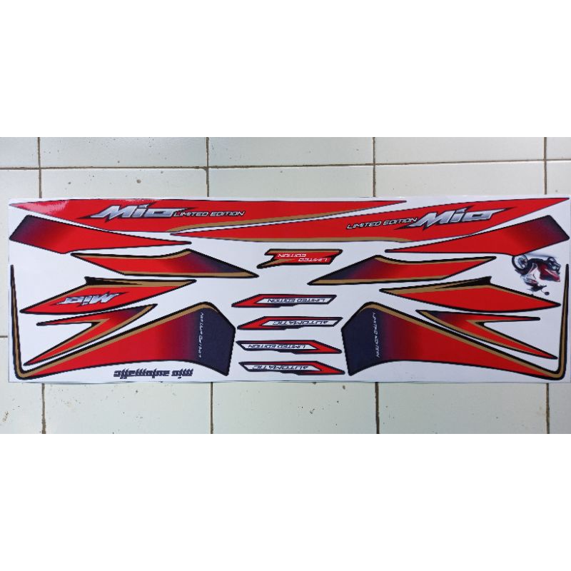 Jual Sticker Striping Mio Soul Mx Limitid Edition / stiker mio soul mx ...