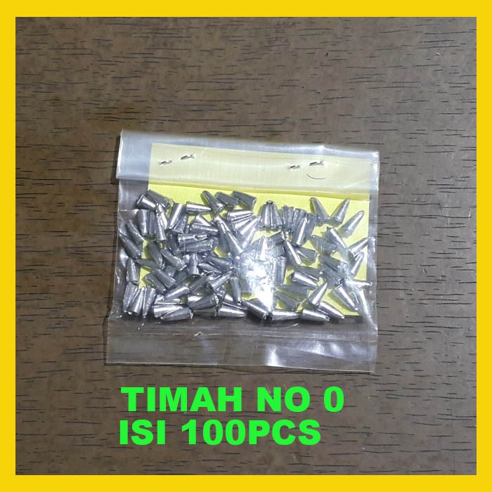 Jual TIMAH PEMBERAT ALAT PANCING BANDUL ISI 100PCS | Shopee Indonesia