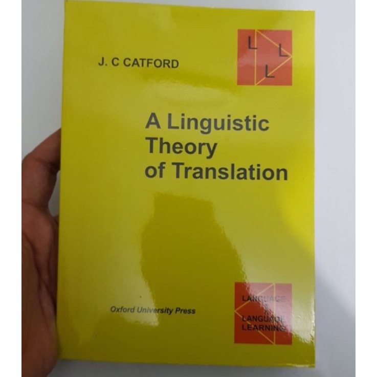 Jual Buku Linguisti Ilmu Bahasa - A Linguistic Theory of Translation ...