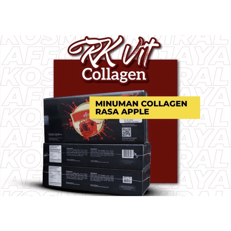 Jual RK VIT COLLAGEN RASA APPLE | Shopee Indonesia