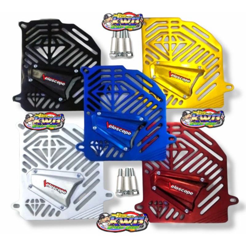 Jual Cover radiator airscope veloscope black diamond Nmax MMAX nmax old ...