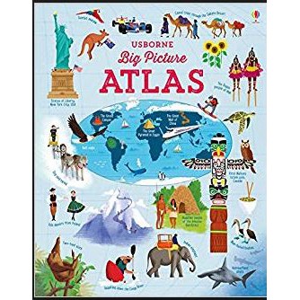 Jual Usborne - Big Picture Atlas | Shopee Indonesia