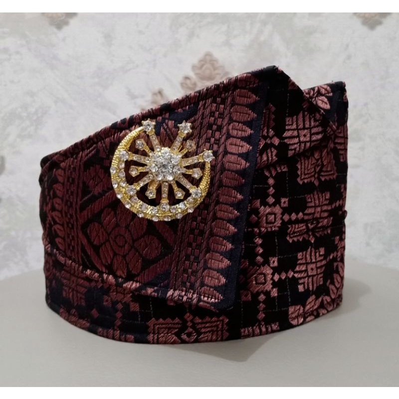 Jual TANJAK MELAYU FULL SONGKET IKAT PIAL AYAM ORNAMEN KHAS MELAYU ...