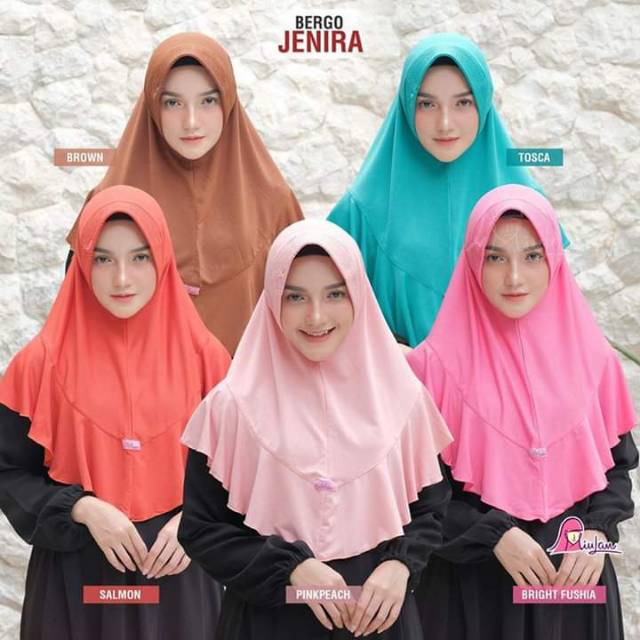 Jual Bergo Jenira Miulan Bergo Jersey Bergo Harian Jilbab Seragam Bergo ...