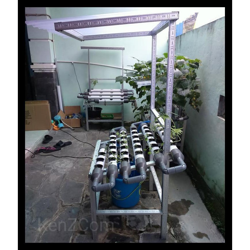 Jual Kebun Set Mini Garden Hidroponik/ Taman Mini Peralon Pot ...