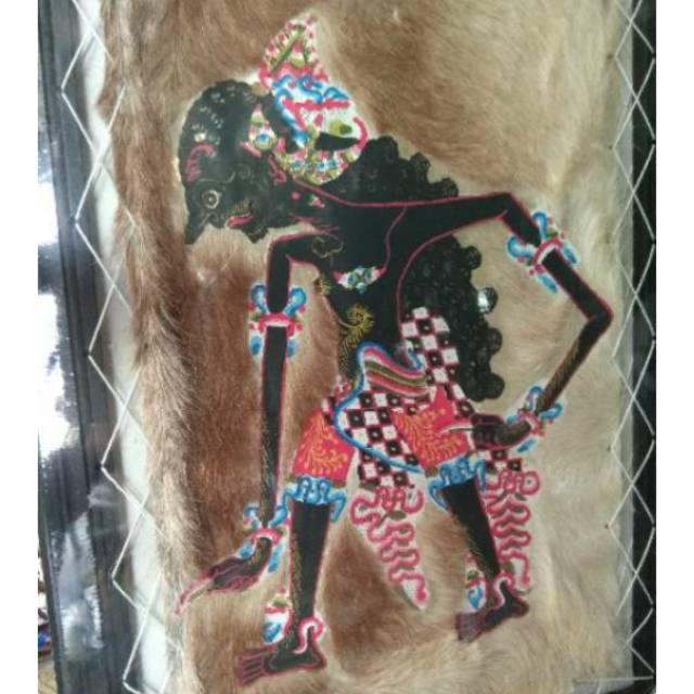 Jual LUKISAN WAYANG KULIT BRATASENA 45x35 cm - PAJANGAN DEKORASI ...