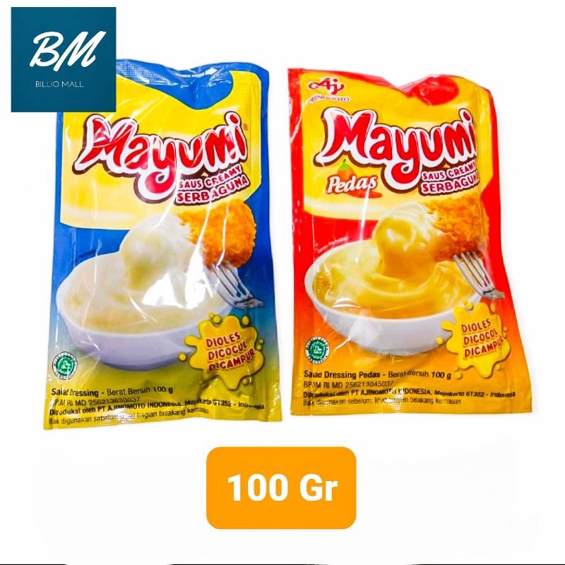 Jual Ajinomoto Mayumi Mayonaise 100 gr Original Pedas / Mayones Mayumi ...