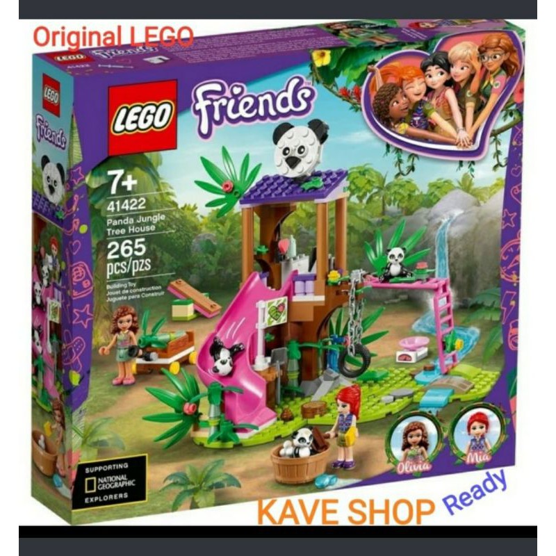 Jual LEGO 41422 Friends : Panda Jungle Tree House | Shopee Indonesia
