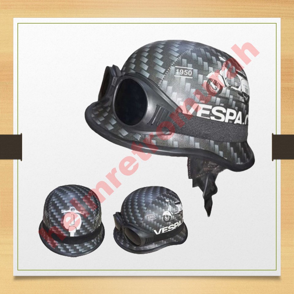 Jual HELM NAZI KLASIK/HELM VESPA/HELM JADUL | Shopee Indonesia