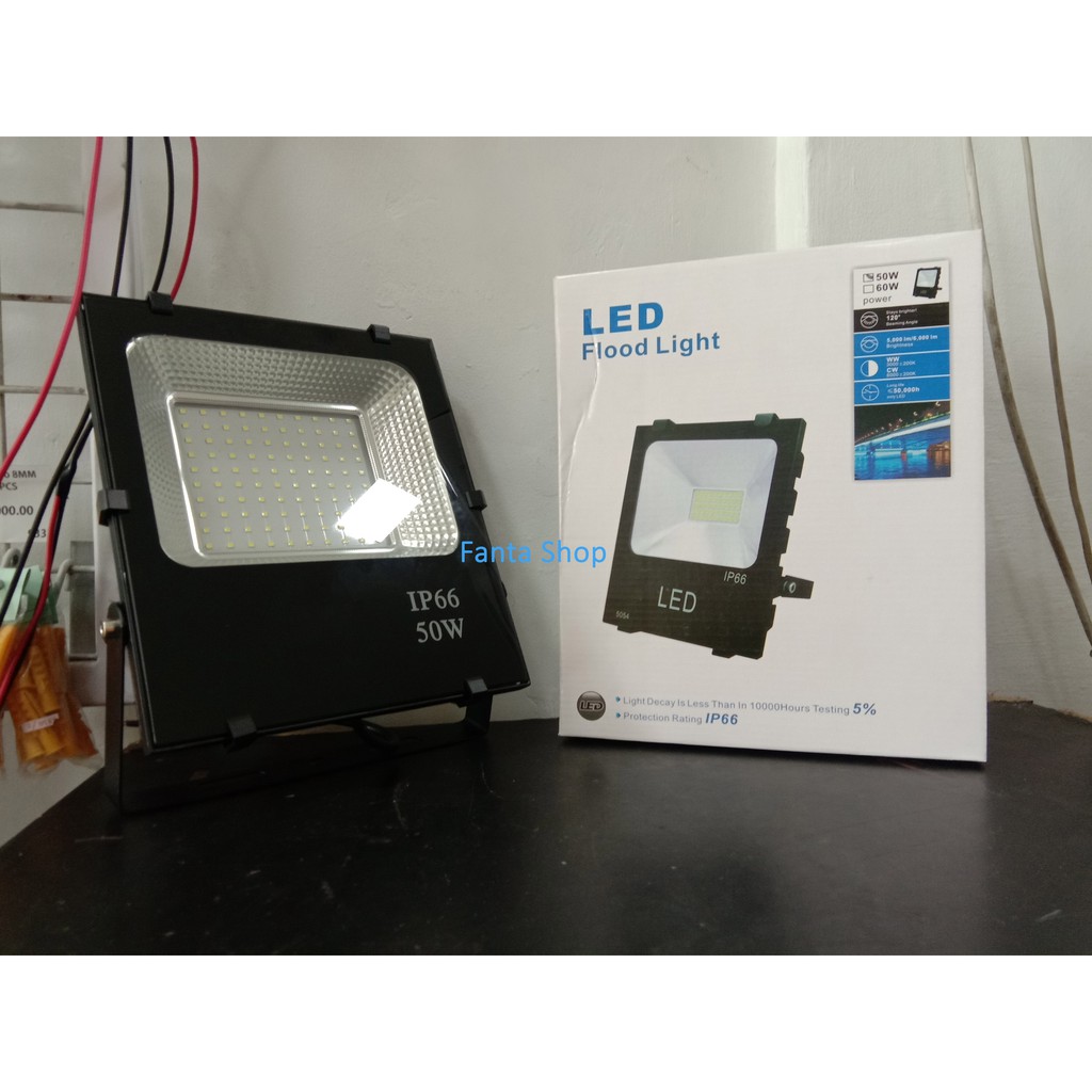 Jual Lampu Sorot LED Flood Light LED 50 Watt Tanjungpinang, Batam ...