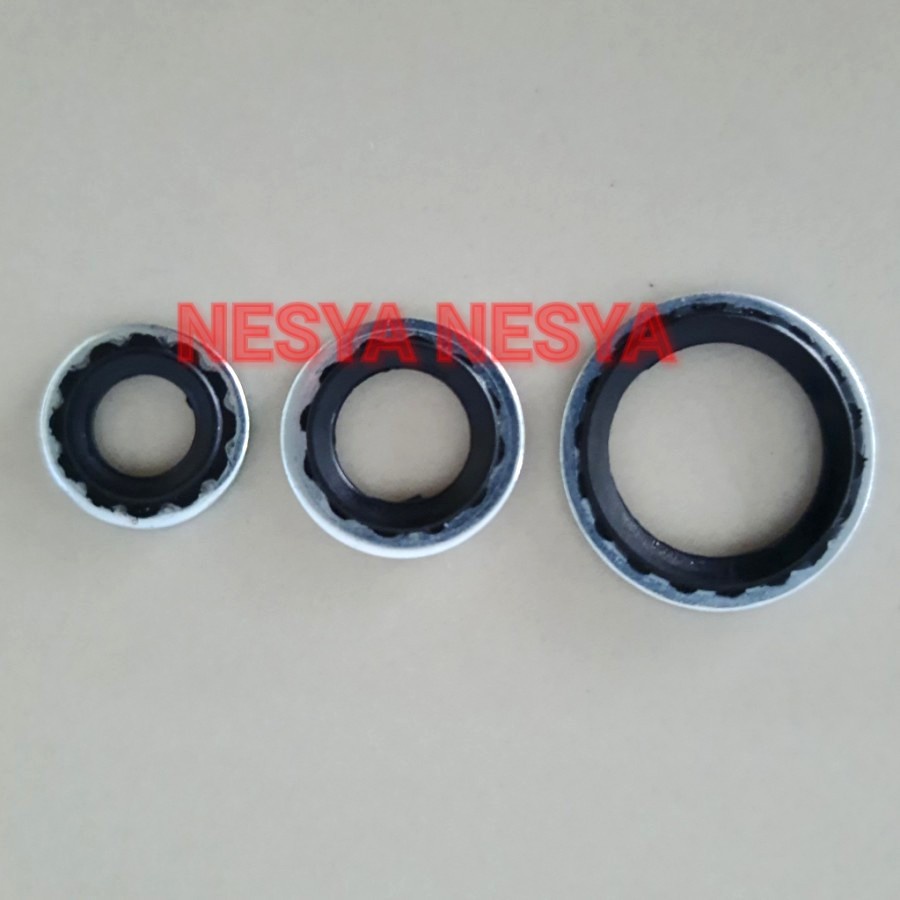 Jual 3 PCS BUAH BIJI Seal Sil O-Ring O Ring Oring Washer Besi pada ...