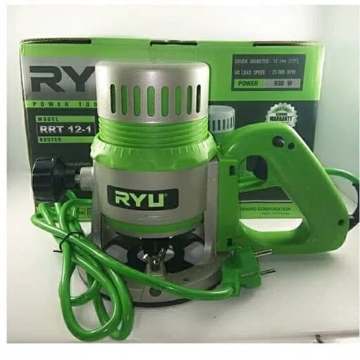 Jual RYU ROUTER RRT 12-1 Mesin profil kayu 6 mm 12 mm / ukir MESIN ...
