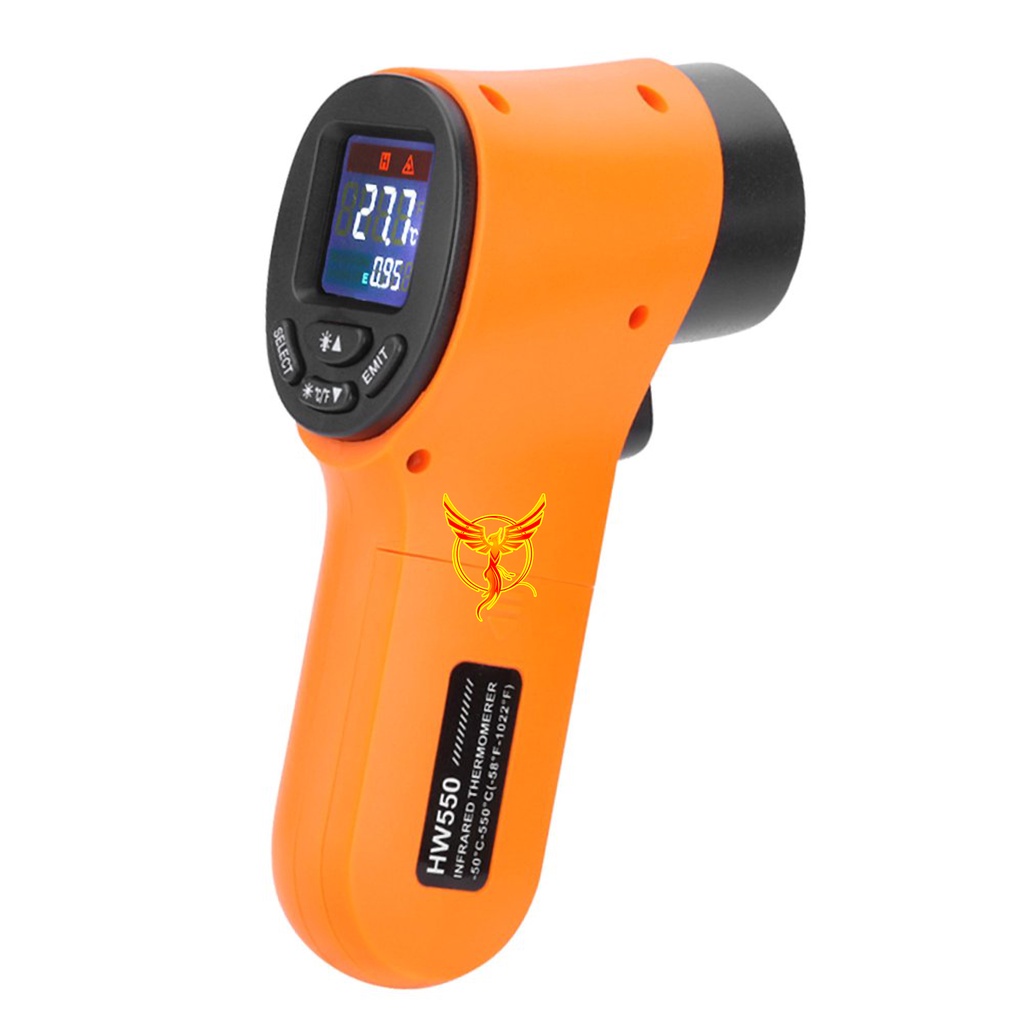 Jual TERMOMETER INDUSTRI HW550 TERMOGUN BENDA INDUSTRIAL INFRARED ...