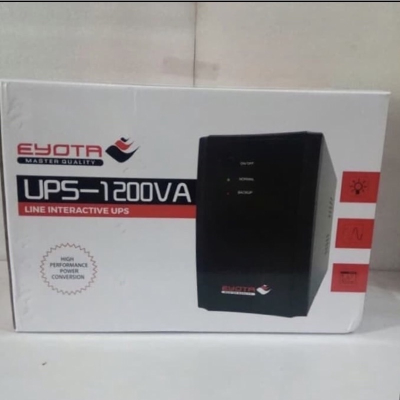 Jual UPS Eyota 1200VA / Alat Penyimpanan Daya Listrik | Shopee Indonesia