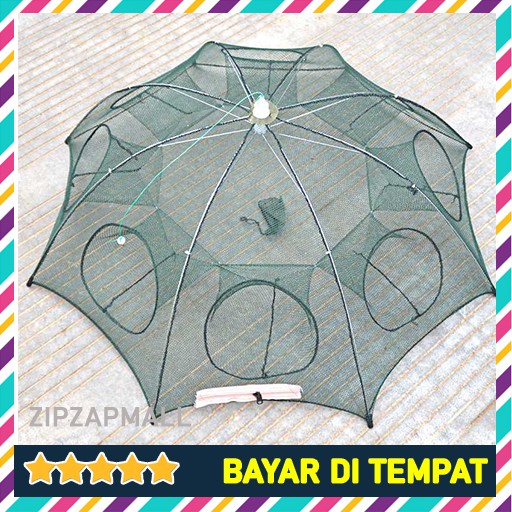 Jual (COD) Jaring hexagonal Payung Jala Perangkap ikan Udang Kepiting ...