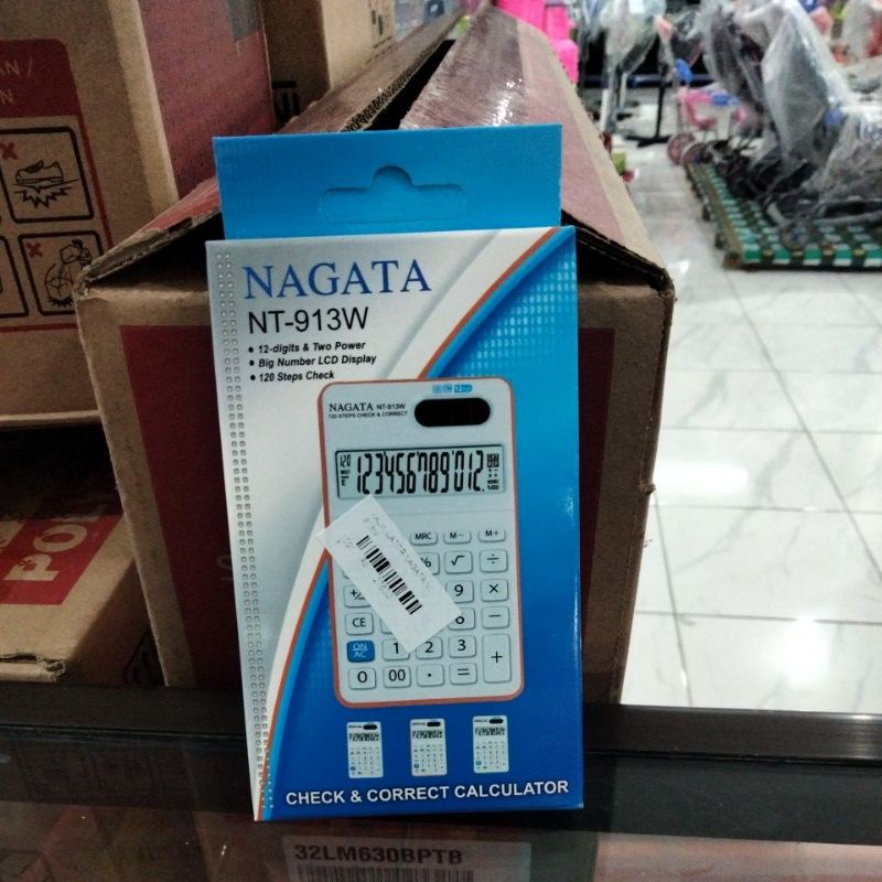 Jual Kalkulator Nagata Nt-913w | Shopee Indonesia