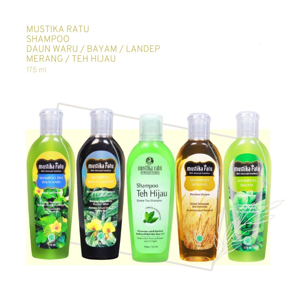 Jual MUSTIKA RATU Shampoo 175ml | Shopee Indonesia