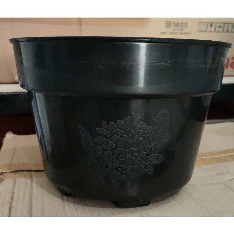 Jual Pot Bunga Hitam Plastik 3 pcs | Shopee Indonesia