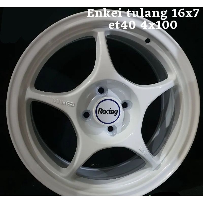 Jual Velg enkei tulang r16 velg racing mobil enkei tulang ring 16 | Shopee Indonesia