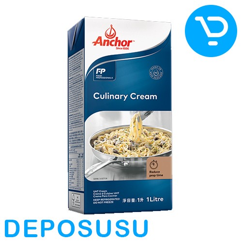 Jual ANCHOR Culinary Cooking Cream / Extra yields 1 Liter | Shopee ...