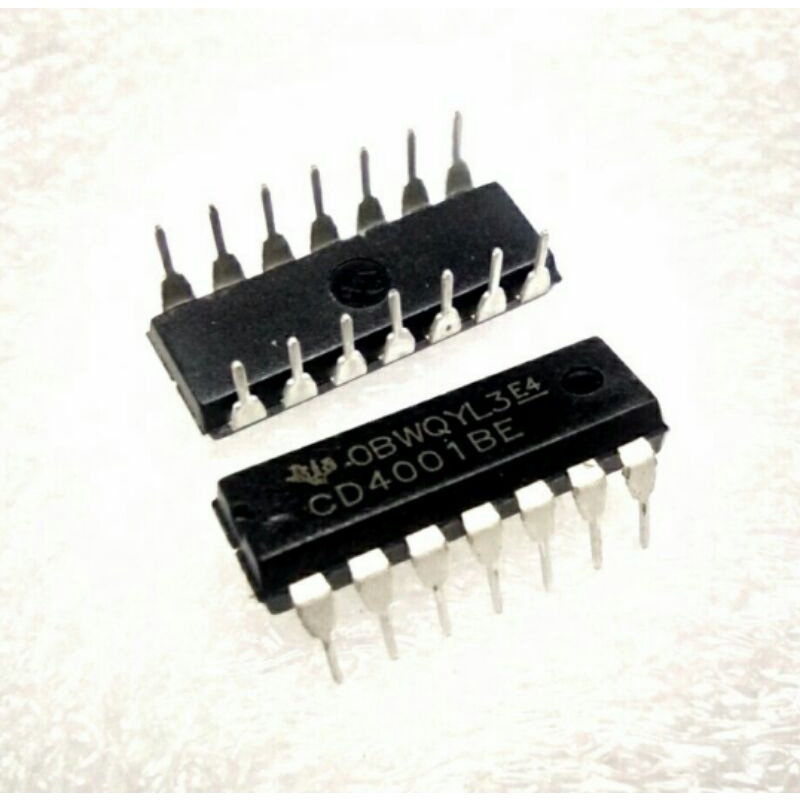Jual IC 4001 CD4001 CD4001BE HEF4001 HCF4001 CMOS Dip 14pin | Shopee Indonesia