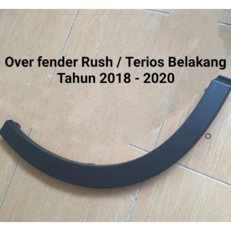 Jual Over Fender RUSH TERIOS ORIGINAL TOYOTA bagian belakang 2018-2024 ...