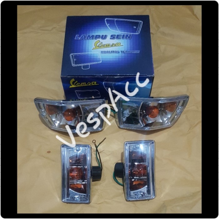 Jual Lampu Sign / Lampu Sein Vespa New Px (Kristal) ~ dva651 | Shopee ...