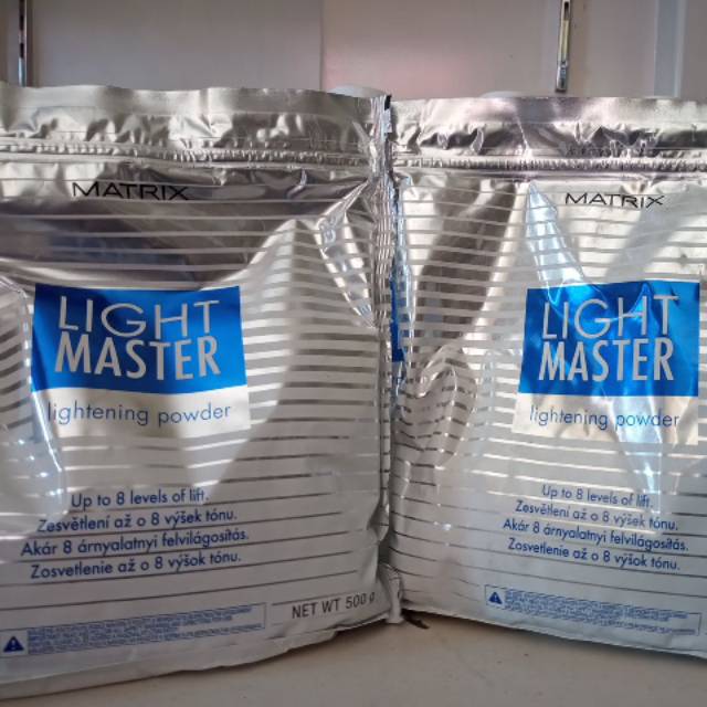 Jual Matrix bleaching Light master /LIGHTENING powder 500gr | Shopee ...