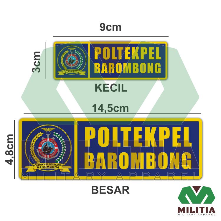 Jual Stiker POLTEKPEL BAROMBONG politeknik pelayaran | Shopee Indonesia