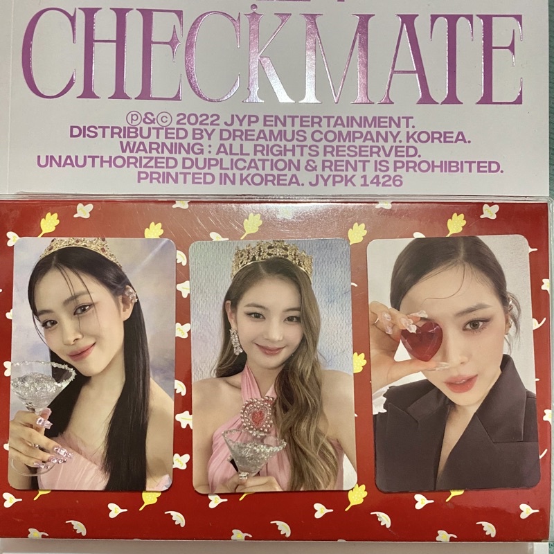 Jual ITZY Checkmate Photocard | Shopee Indonesia