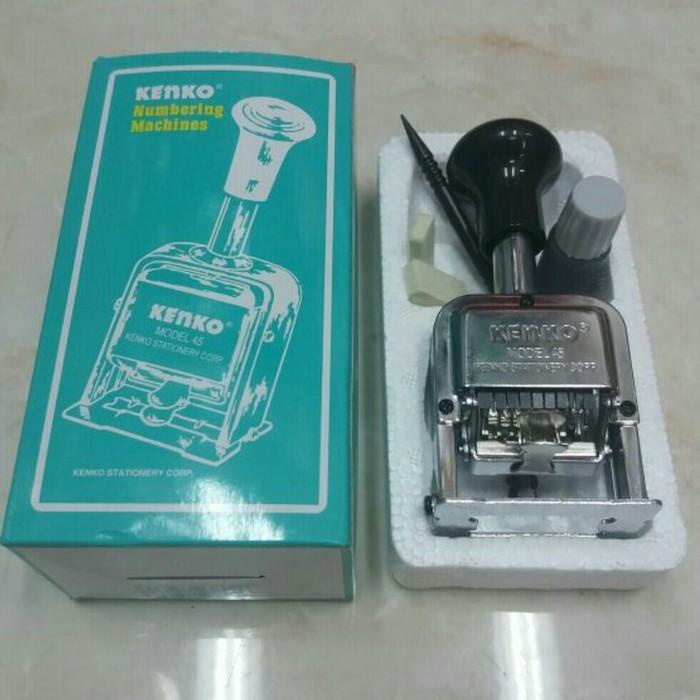 Jual Stempel / Automatic Numbering Machine Kenko 45/Stempel Nomorator 6 ...