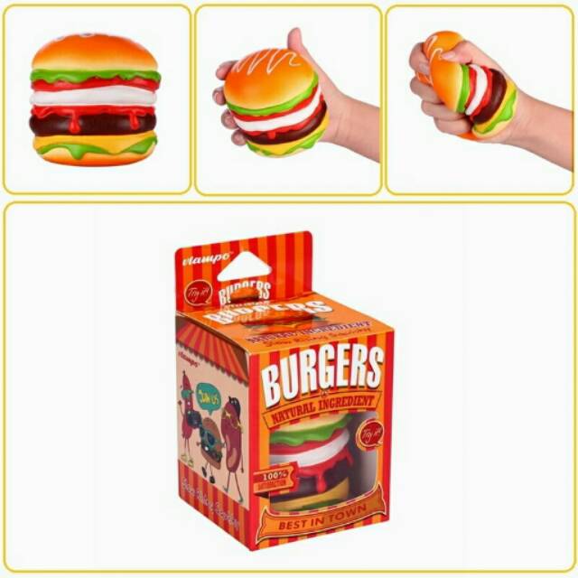 Jual Vlampo Burgers Squishy Shopee Indonesia