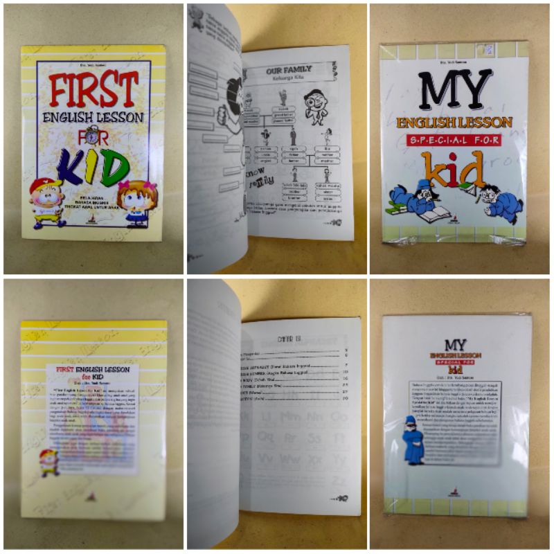 Jual First English Lesson for Kid - My English Lesson special for Kid ...