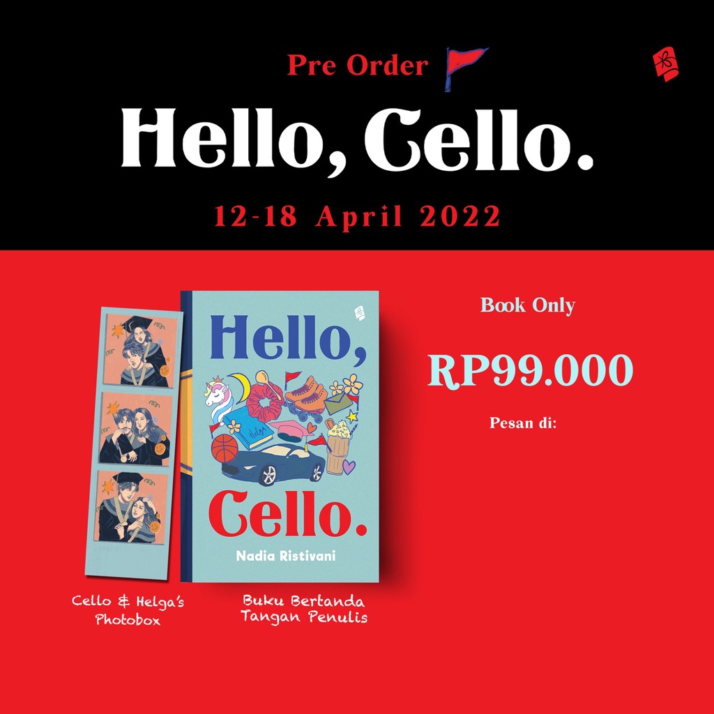 Jual [ READY STOK ] Novel Hello Again Cello / Hello Cello / Hilmy Milan ...